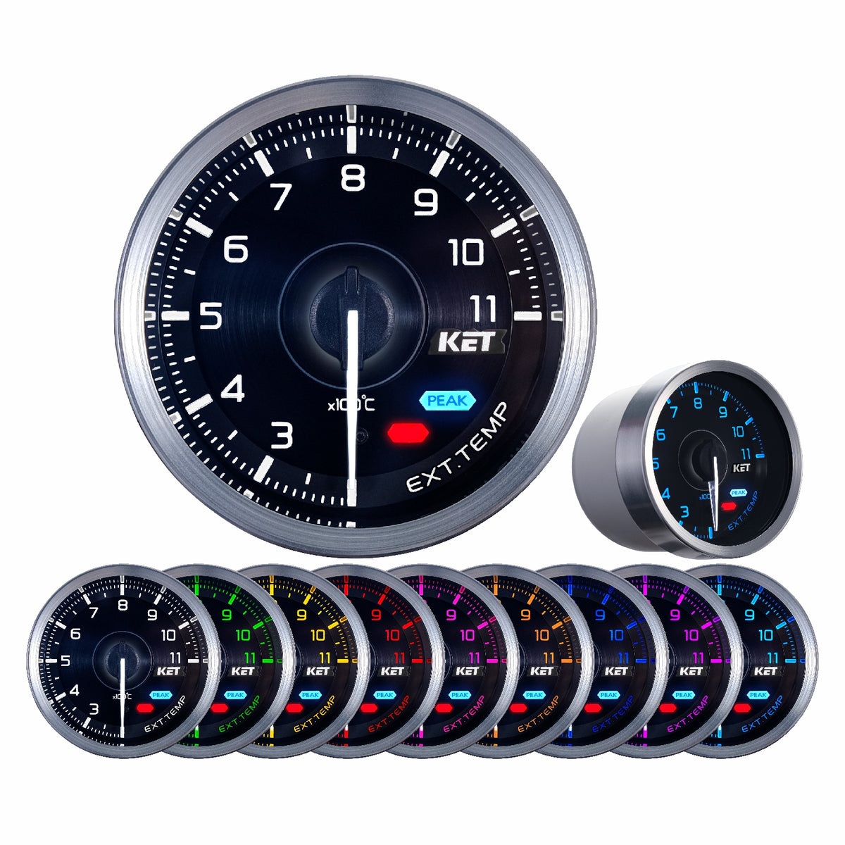 60mm Pyrometer EGT Gauge – KETGAUGE